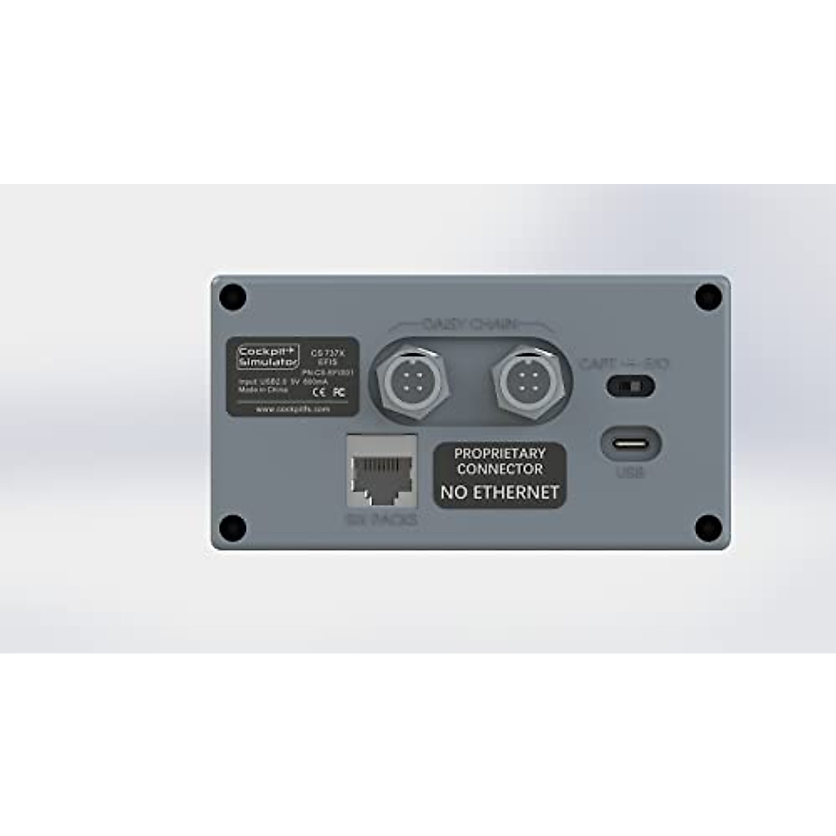 SYDYSOSO COCKPITMASTER Flight Simulator CS 737X EFIS, Flight Multi Panel, FMC Flight Management Computer