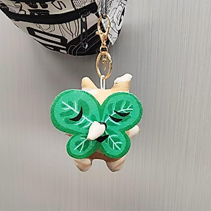 ENIXWH Korok Plush Toy with Sounds, 10 in 1 for The Legend of ZLD BOTW with 10 Replacement Face (4.5inches)