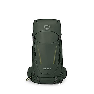 Osprey Kestrel 38L Men's Backpacking Backpack, Bonsai Green, S/M