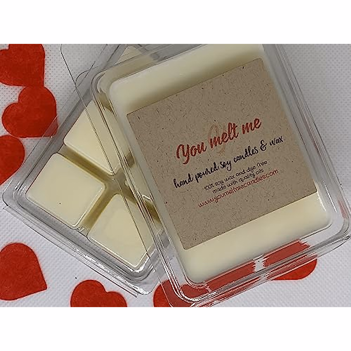 Hay Ride-Soy Wax Melt-Super Fragrant- Multiple Scents Available- Free Surprise Wax Melt Sample with Order -One Bar Six Cubes- Hand Poured - Dye Free (Hay Rides)