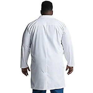 Dickies EDS Professional Men & Women Scrubs Lab Coats 40" 83403, L, White