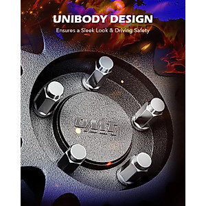 OMT 1/2x20 Lug Nuts, 1/2''-20 Wheel Lug Nuts Compatible with Ford Explorer Jeep Grand Cherokee Wrangler Liberty Commander Lincoln MKX and More, Set of 20