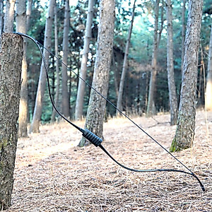 PMZ Archery Recurve Bow, High-Performance Horse Bow Korean Bow for Hunting, Right Left Hand Traditional Bow for Beginner Adults Teenagers, 40lbs