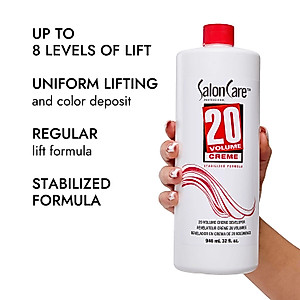 Salon Care 20 Volume Creme Developer 32 Oz