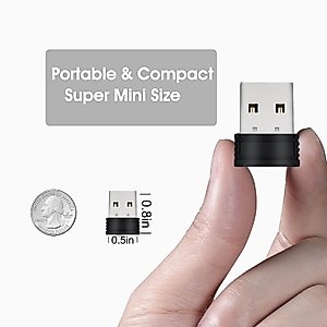 Mouse Jiggler Mover Wiggler Undetectable Shaker USB Port for Computer Laptop, Keeps PC Awake, Simulate Movement to Prevent Laptop Entering Sleep, No Software Plug-and-Play