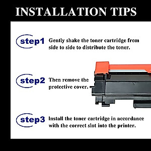 PAIC 1 Pack Compatible TN-760 TN760 Toner Cartridge Replacement for Brother DCP-L2550DW MFC-L2710DW L2750DW L2750DWXL HL-L2350DW L2370DWDWXL L2390DW L2395DW Printer,Sold by HOBBYUNION, Black