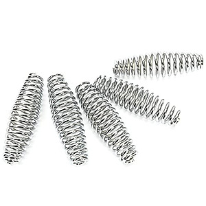 HECASA 5PCS 5" Spring Steel Spring Handle BBQ Smoker Grill Pit Wood Furnace Stove 5 Pack