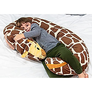 Leachco Snoogle Jr. Pillow, Giraffe