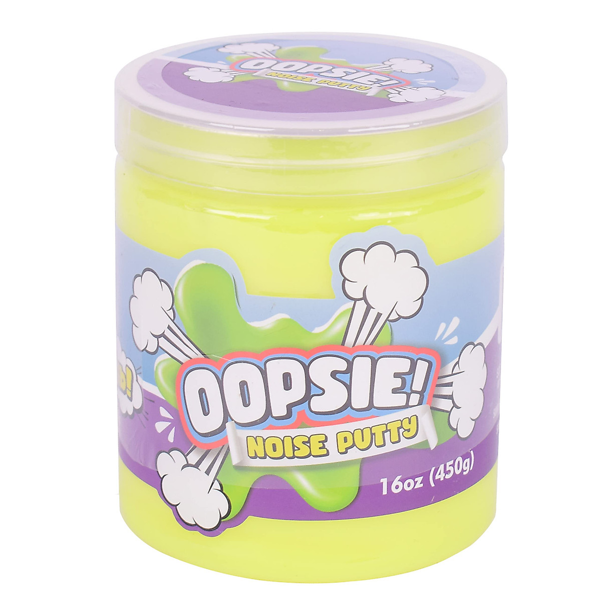 Oopsie Noise Putty - 1lb Container | Squishy Sensory Toy for Kids and Adults | Receive One, Colors May Vary - Sunny Days Entertainment, Large