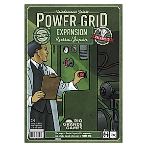 Rio Grande Games Power Grid: Russia/Japan Expansion (Recharged Version)