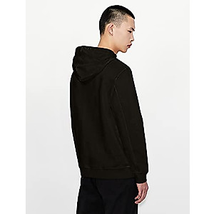 A | X ARMANI EXCHANGE Men's National Geographic Limited Edition Hoodie Sweatshirt, Black Toucan, Large