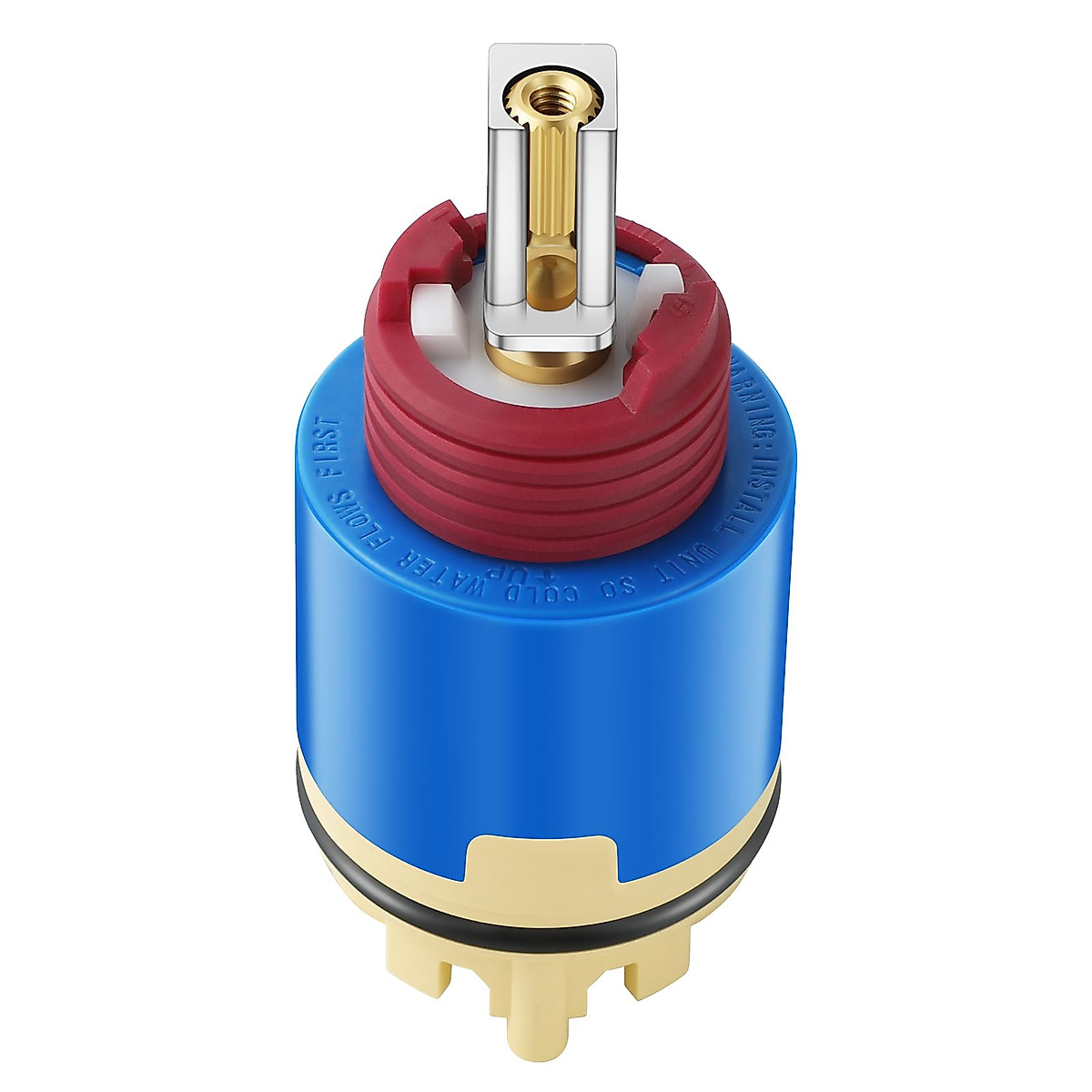 Vayolli RK7300-CART-3P Pressure Balancing Cartridge Replacement,RK7300-CART-3P Shower Cartridge Compatible with Z-7300,Z-7301,Z-7302 Series Single Handle Faucets Tub and Shower Valve (1)