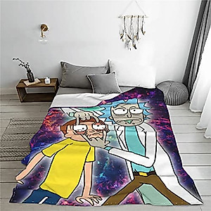 Cartoon Blanket for Kids Adults, Super Soft Flannel Throw Blanket Home Bed Sofa Flannel Suitable Comfortable for All Season 50"X 40"