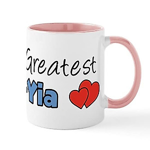 CafePress World's Greatest Yia Yia Mug Ceramic Coffee Mug, Tea Cup 11 oz