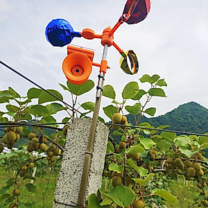 DSQSTMR Bird Repellent Devices Outdoor Reflectors for Outside Pigeon Woodpeckers Keep Scare Birds Away Solar Animal Repeller Reflective Bird Deterrents