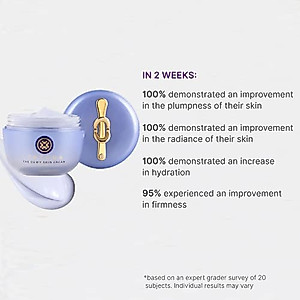 TATCHA The Dewy Skin Cream: Rich Cream to Hydrate, Plump and Protect Dry and Combo Skin - 50 ml / 1.7 oz