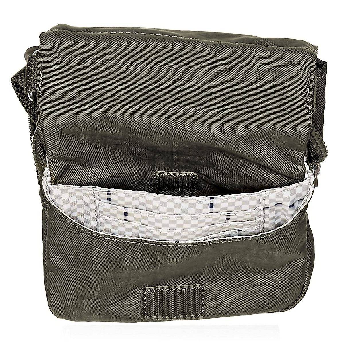 Kipling Women's Eldorado Crossbody Bag, Essential Travel Accessory, Jaded Green Tonal