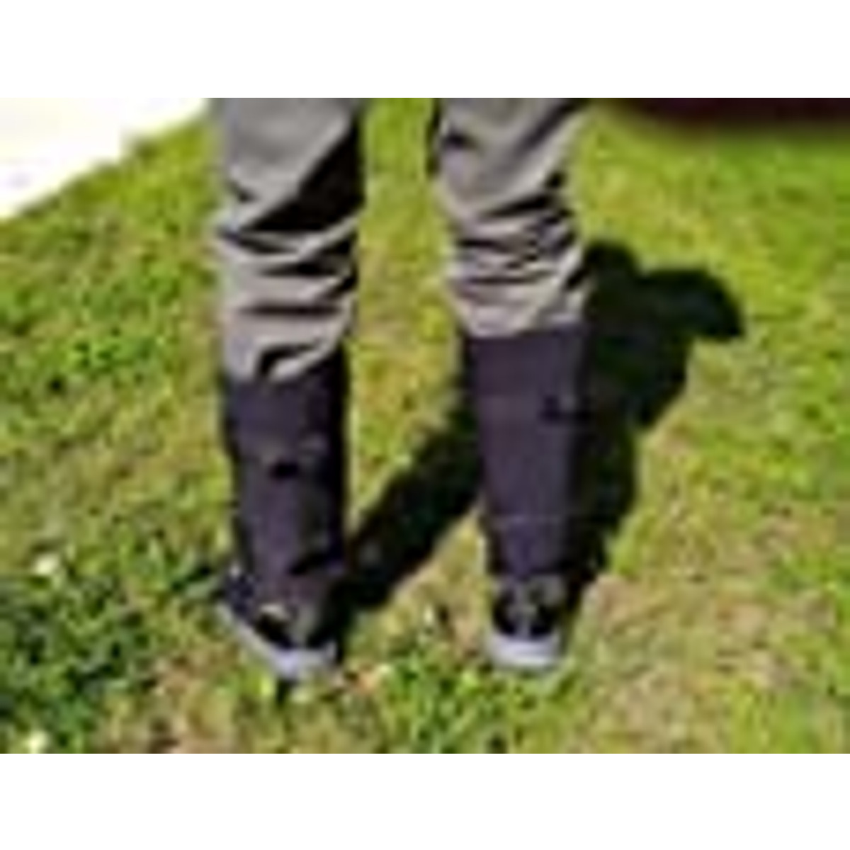 HUNTARMOR Snake Gaiters Leg Guards: Waterproof Snake Chaps for Hunting, Adjustable Leg Gaiter Snake Bite Protection for Lower Legs, Lightweight Flexible Design Snake Guards Fits Men & Women