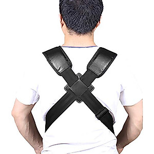 Padded Djembe Shoulder Strap Adjustable African Hand Drum Sling Belt Comfort Shoulder Harness Percussion Accessories Black