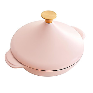 Xgxoz Tagine Cast Iron Tagine Pot Moro-Ccan for Cooking with Enameled Cast Iron Base And Ceramic Lid Finest Cookware - Tangine Pot