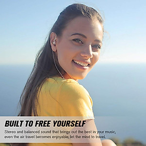 SIMGOT EM2 Hi-Res in Ear Monitor Headphones, Hybrid Balanced Armature Dynamic Driver IEM Earphones for Musician, Church, HiFi Wired Earbuds with Detachable Cable (Clear)