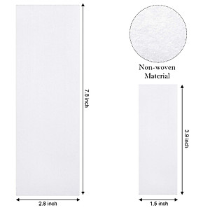 Maitys 1000 Pieces Non-woven Wax Strips Hair Removal Wax Strips Body Facial Hair Removal Tools for Women and Men Hair Removal Use, 2 Sizes