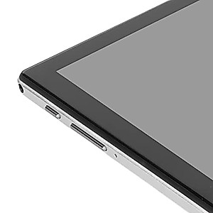 AMONIDA 10.1in Tablet, 7000mAh 100‑240V White Tablet PC 5GWIFI for Office for School (US Plug)