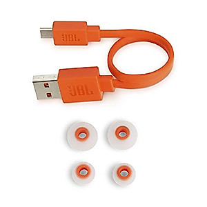 JBL TUNE 110BT - In-Ear Wireless Bluetooth Headphone - White (Renewed)