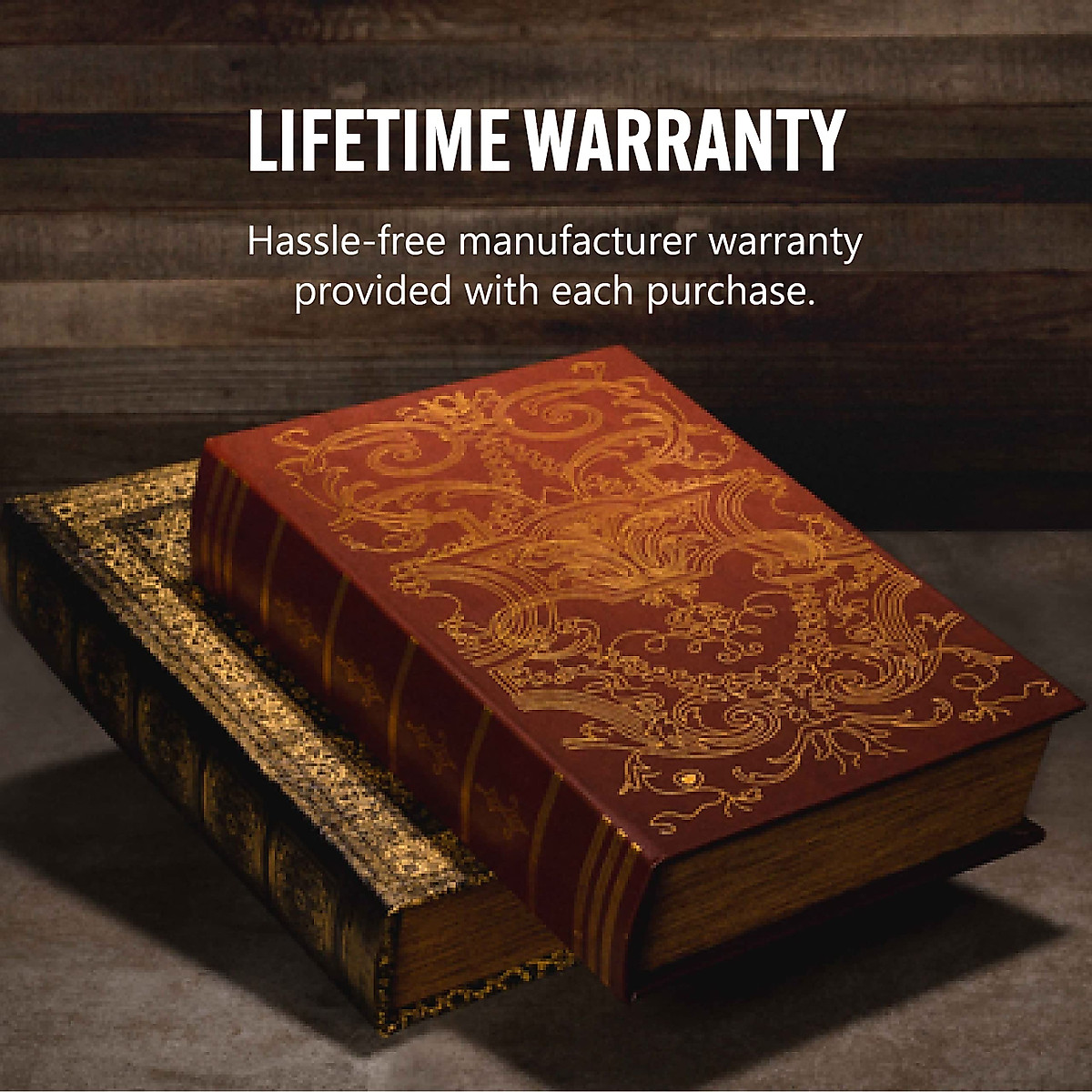 Bellagio-Italia Imperial & Persian Book Box Combo - CD/DVD Storage Binder Set - 128 Capacity Storage Organizer for DVDs, CDs, Blu Rays, & Video Games - Acid-Free Binder Organizer Sheets