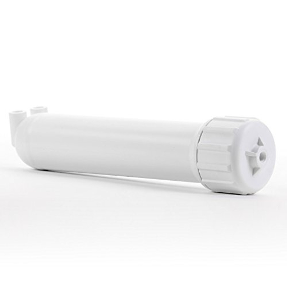 Hydronix MH03-1812WH-QC Quick Connect RO Membrane Housing for 30, 50, 75, 100 & 125 GPD membranes - White, 1/4" QC Ports