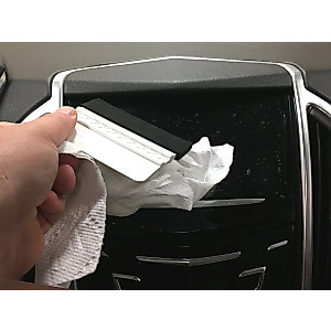 Red Hound Auto Touch Display Protectors Compatible with Cadillac 13-16 SRX, 13-17 XTS, 14-17 CTS with 8 Inch CUE Screen 2pc Custom Fit Invisible High Clarity Minimizes Fingerprinting