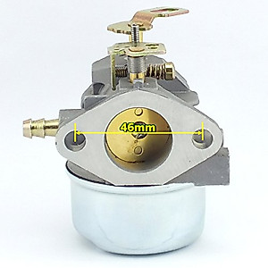 Yingshop Carburetor Compatible for Tecumseh 640349 640052 640054 HMSK80 HMSK90 LH318SA LH358SA 8HP 9HP 10HP Snowblower Generator Chipper Lawn Mower Engines Carb