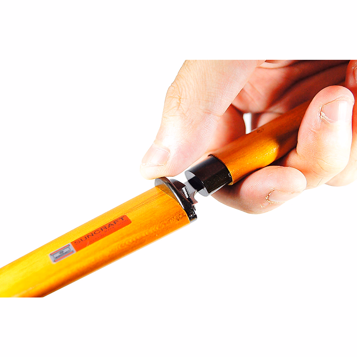 Seki Japan Small Fruit Knife Angular Edge Wooden Handle, 8.5” Small Kitchen Utility Knife, Stainless Steel Blade, Vegetable Knife Paring Knife Pairing Knife Japanese Knives with Cover