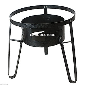 19" Outdoor Cooking Stand Cast Iron Super Gas Propane Stove Portable Camp Burner