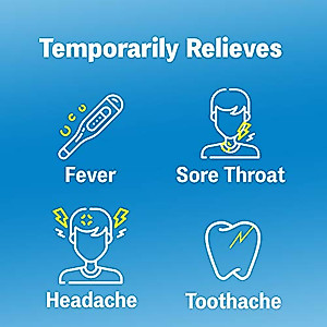 Advil Junior Strength Chewable Ibuprofen Pain Reliever and Fever Reducer, Children's Ibuprofen for Pain Relief, Grape - 24 Tablets (Pack of 3)