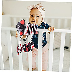 Kisangel Car Seat Toys Car Toys 3pcs Animal Rattle Infant for Ster Crib Carseat Baby Toy Car Seat Toys Car Toys