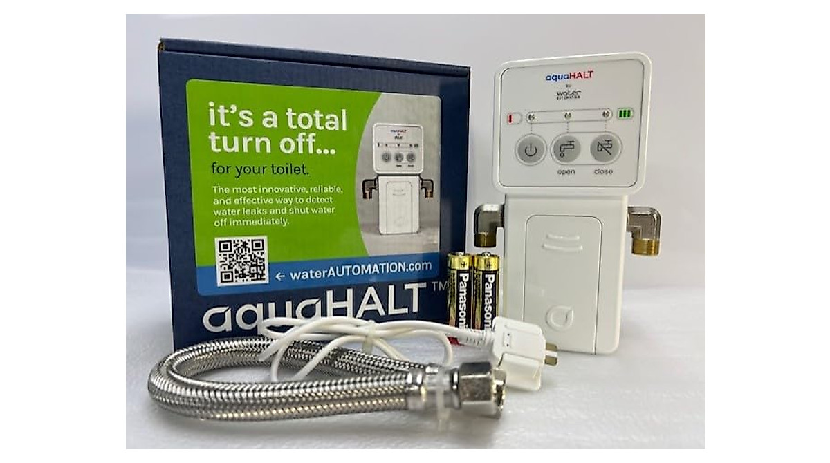 aquaHALT Smart Water Leak Detector & Auto Shut-Off Valve