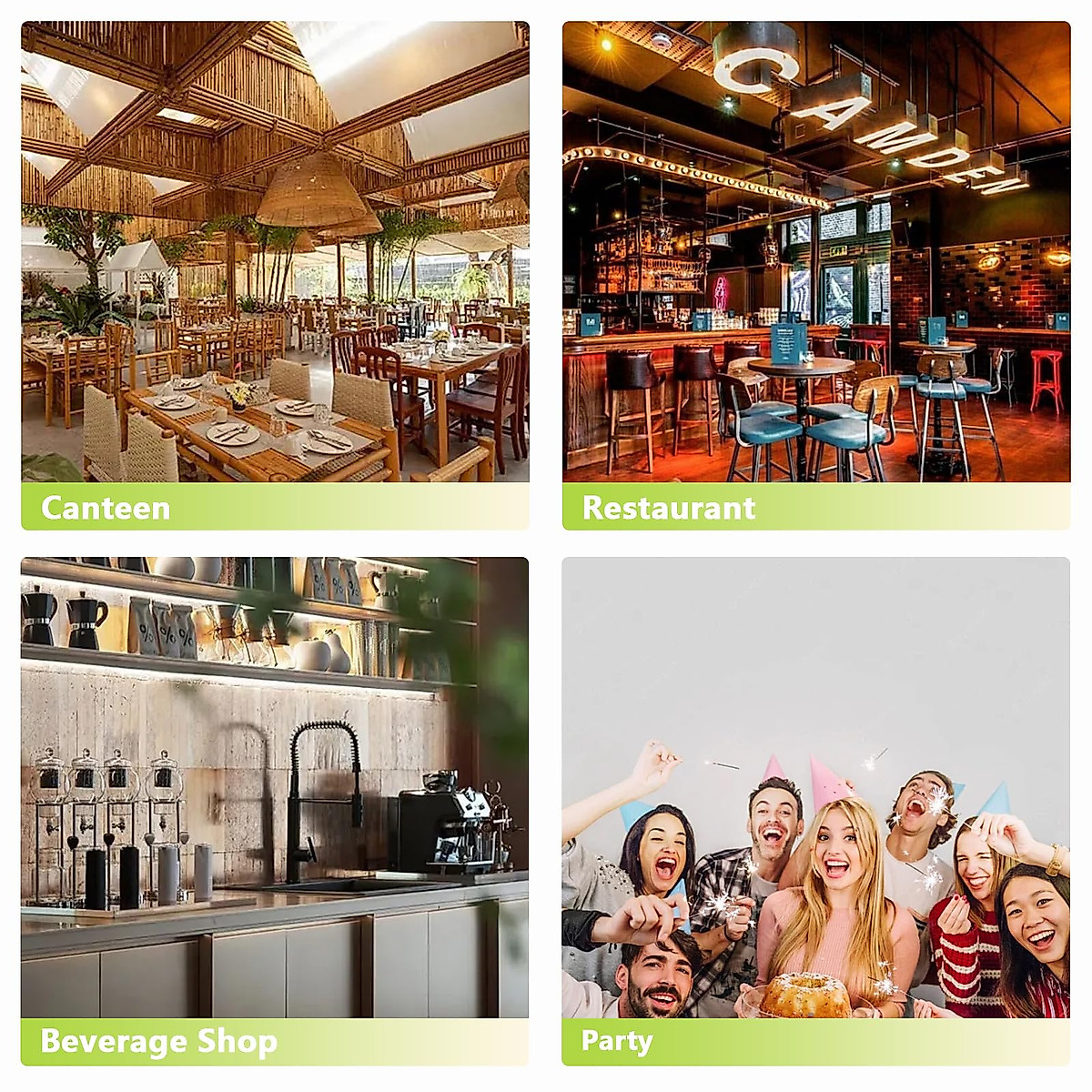 Hyuetrsa 8 Packs Plastic Food Pan with Lids Clear Food Storage Containers 1/6 Size 6 Inch Deep Restaurant Commercial Hotel Pans Stackable Polycarbonate Pan for Vegetables Fruits Beans Corns