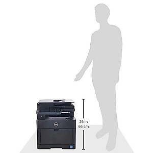 Dell H625cdw Wireless Color Printer with Scanner Copier & Fax