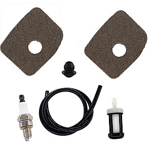 BEIYIPARTS 2 Air Filter Tune Up Service Kit for Stihl BG56 BG66 BG86 BG86C BR200 BG86CE BG86Z BG86CEZ BG56C BG66C SH56C SH86C Leaf Blower 42411201800 Air Filter