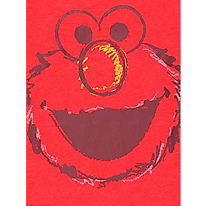 Sesame Street Elmo Boys’ T-Shirt for Infant and Toddler – Red