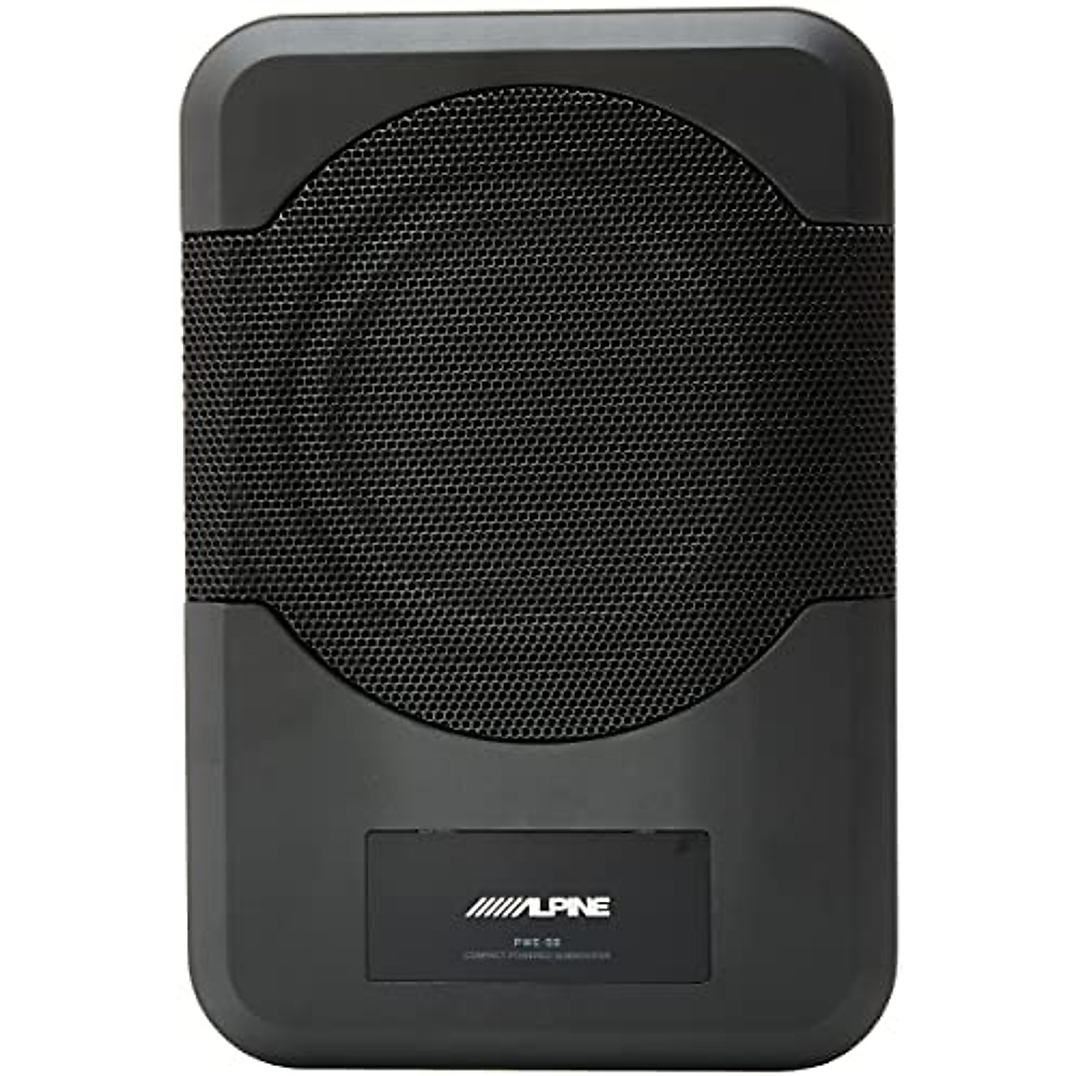 Alpine Electronics PWE-S8 Restyle Compact Powered 8-Inch Subwoofer , black