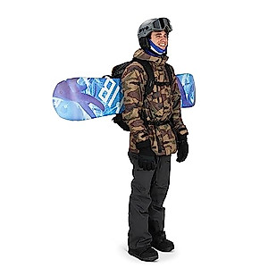 Osprey Soelden 32L Ski and Snowboard Backpack, Black, One Size