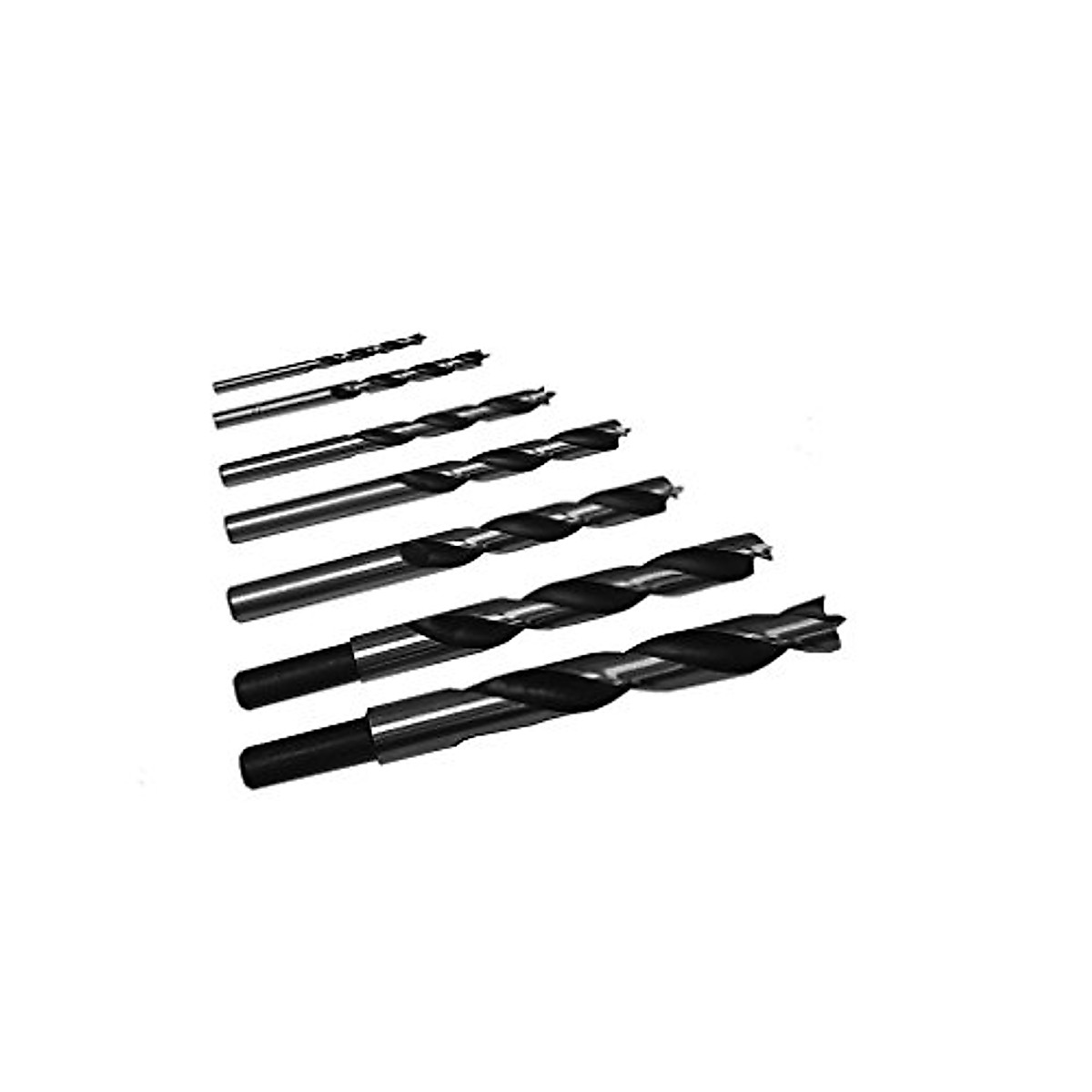 Milescraft 1812 Drill Bit Set, Brad Point, 7-Piece (imperial)