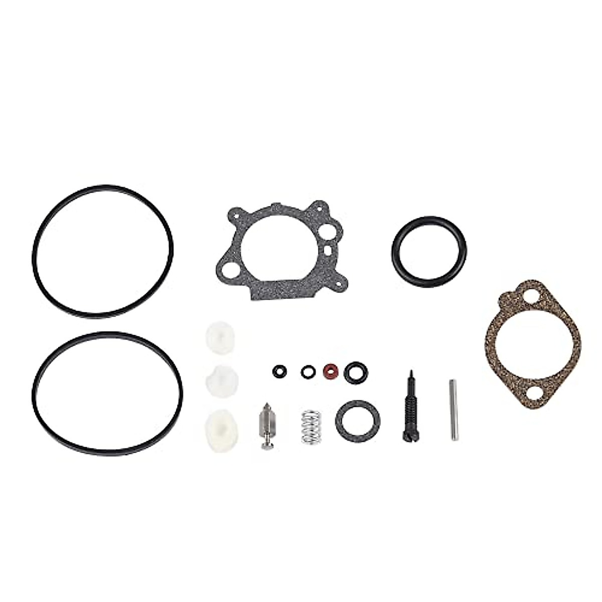 2 pcs 498260 Carburetor Overhaul Kit Gasket Set for Rebuild Kit 398183 490937 492495 493762 498261 T490937 Lawn Mower