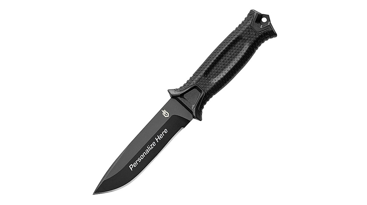 Custom Engraved Gerber Strongarm Knife - Personalize Yours