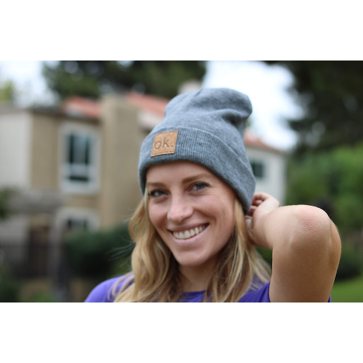 ok. okbeanie Gray EMF RF Protection Hat Block Radiation 5G WiFi Blocking Beanie Using Silver Micro Threads. Blocks Waves from 5g Cell Phones!