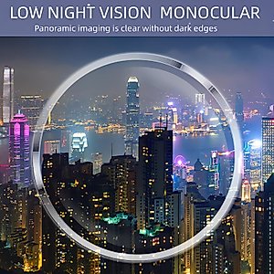 New 2023 Monocular Telescope for Smartphone，High Power Monocular with Smartphone Adapter and Sturdy Tripod， BAK4 Prism Monocular for Boating/Yachting/Sports/Bird Watching/Auto Racing/Hunting/Trevel
