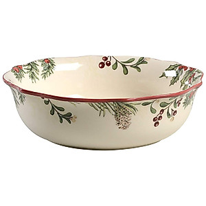 Better Homes and Gardens Winter Forest Stoneware Dinner Bowl 42 Ounce