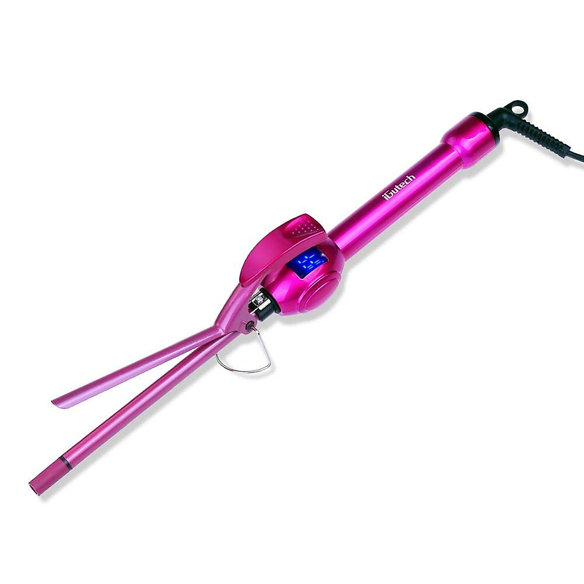 iGutech 9mm Curling Iron Hair Curler,3/8 Inch Small Barrel Curling Iron Ceramic for Long & Short Hair